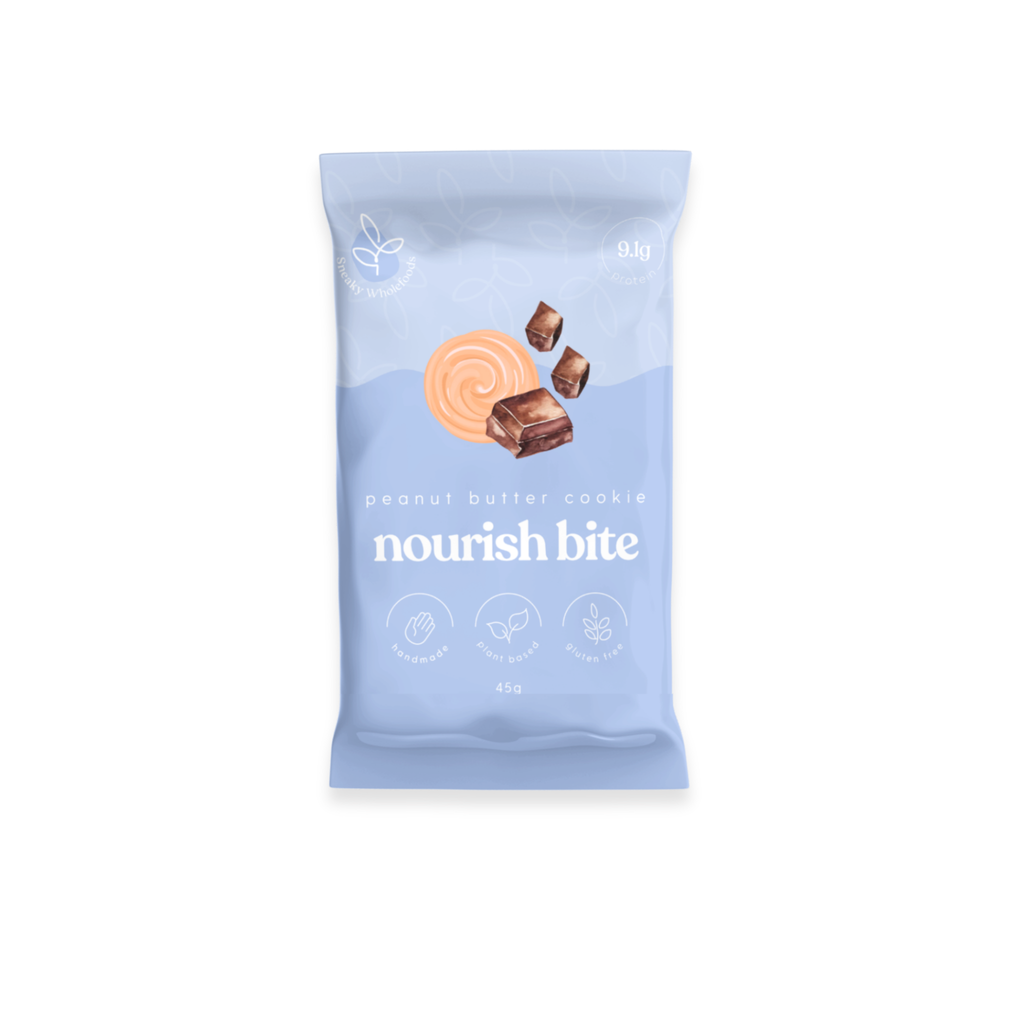 Peanut Butter Cookie Nourish Bite 45g – Sneaky Wholefoods