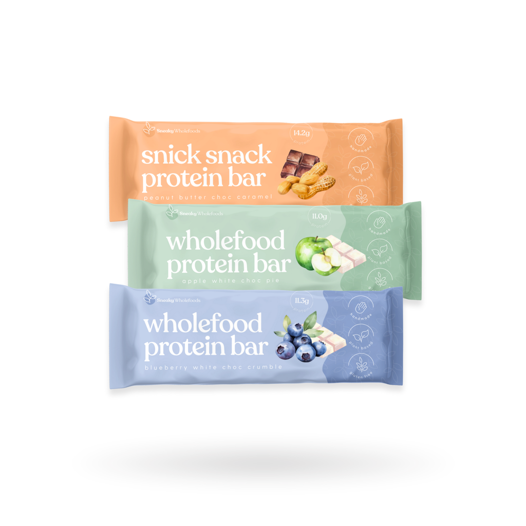 Wholefood Protein Bar Bundle | No Sugar Alcohols | Sneaky Wholefoods